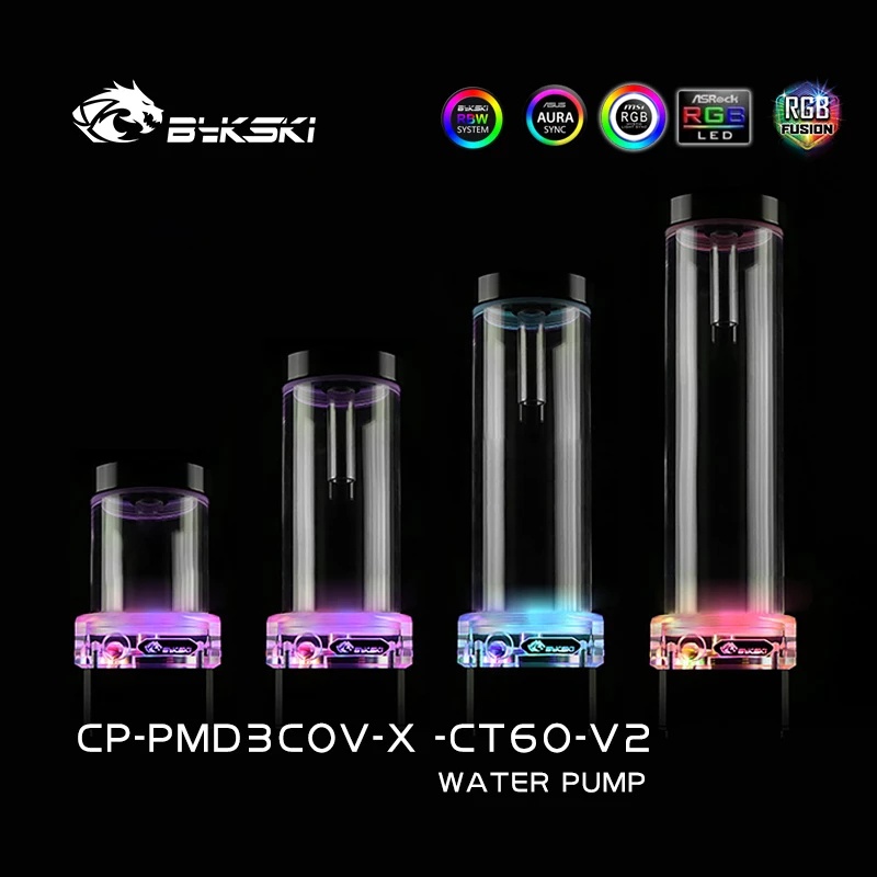 Bykski CP-PMD3COV-X-CT60-V2 10W DDC Combo Pump + Reservoir Maximum ...