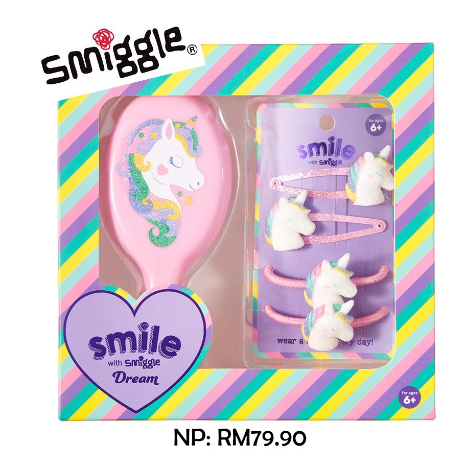 SMIGGLE Dream Hair Unicorn Box Set | Shopee Singapore
