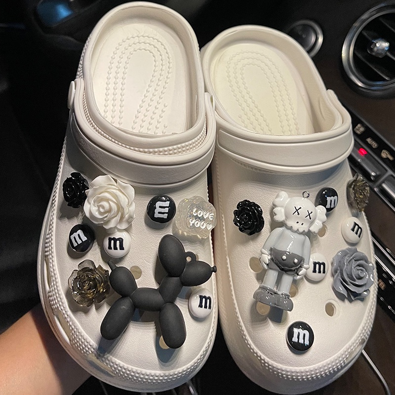 17pcs INS KAWS & Balloon Dog Button Shoes Charm -croc /jibz /Button ...
