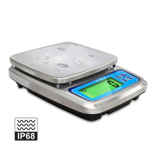 5000g/1g ScaleMan Professional YP-360B IP68 Waterproof Portion Control ...