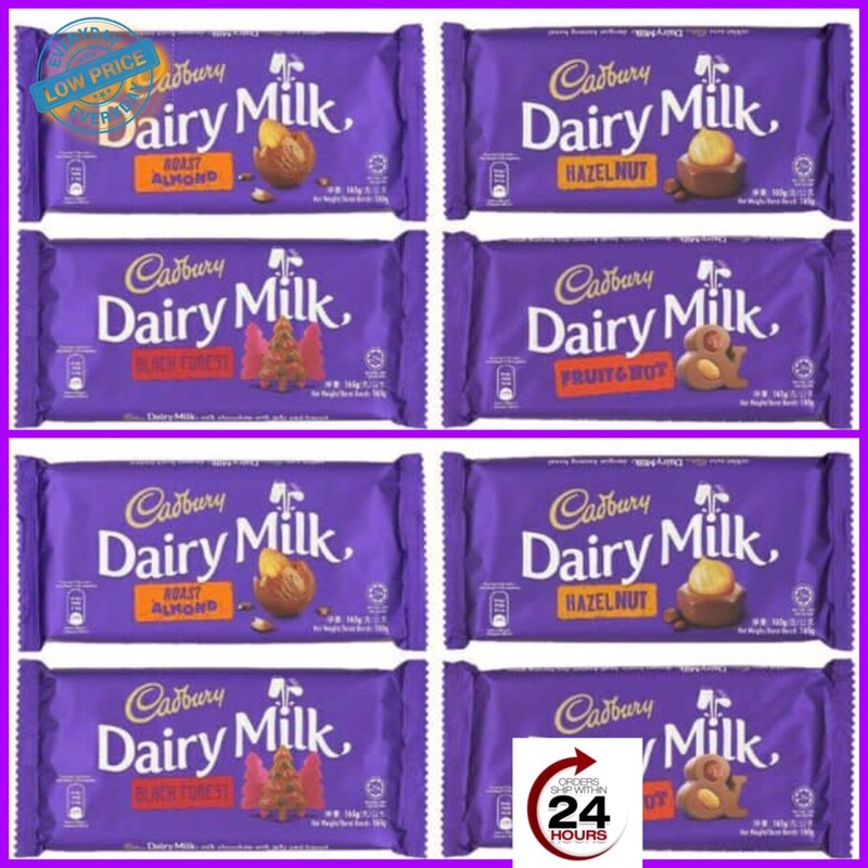 Cadbury Dairy Milk Chocolate (160g) | Shopee Singapore