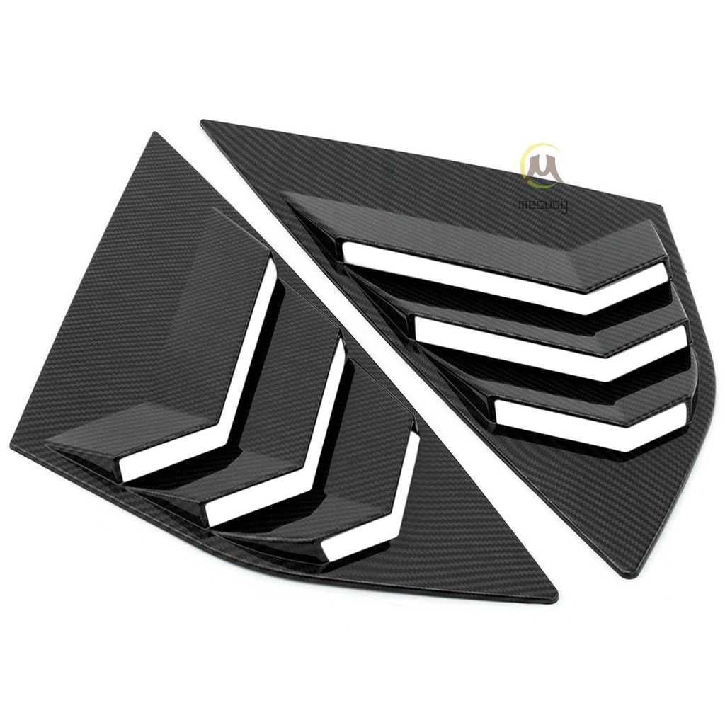[Mesu] Rear Window Louvers Car Rear Window Blinds Side Tuyere Louvers ...