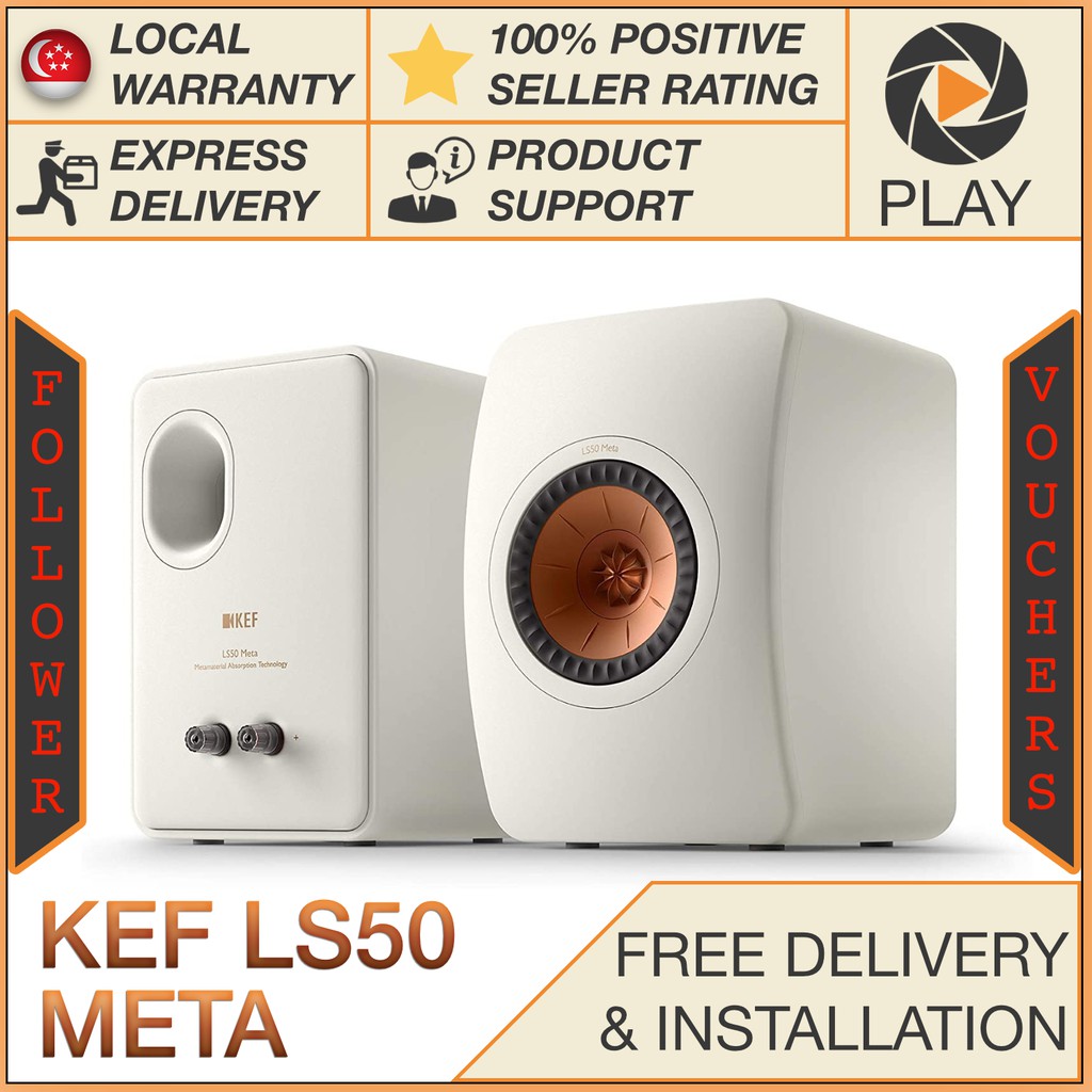 KEF LS50 Meta Passive Bookshelf Speaker (LS50Meta LS 50 Meta) | Shopee ...