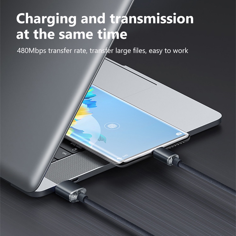 6A Usb C Cable 120w Type C Adapter Cable Fast Charging Wire For Huawei ...