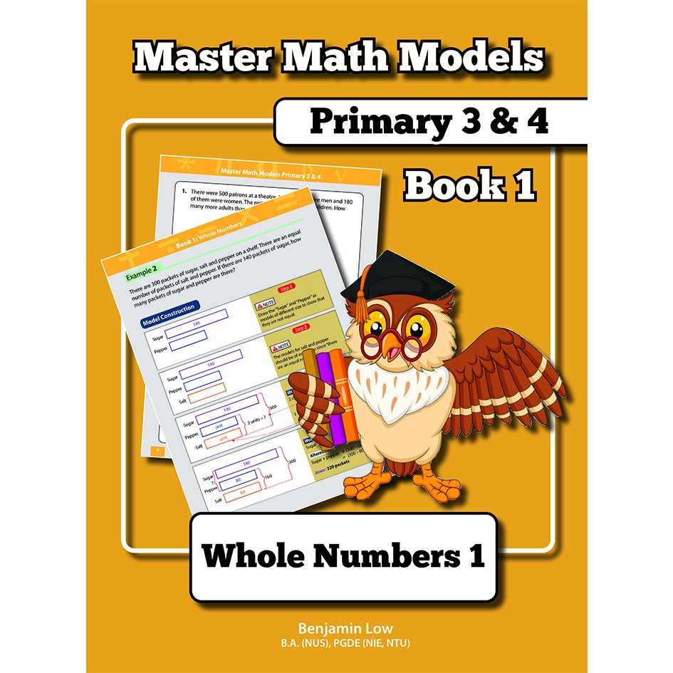 Master Math Models Primary 3 & 4 Book 1 – Whole Numbers 1 Singapore ...