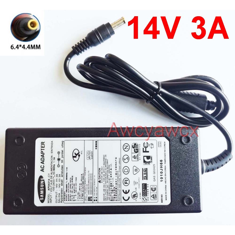 power 14V 3A 2.14A 1.78A 1.43A Adapter For Samsung SyncMaster LCD ...