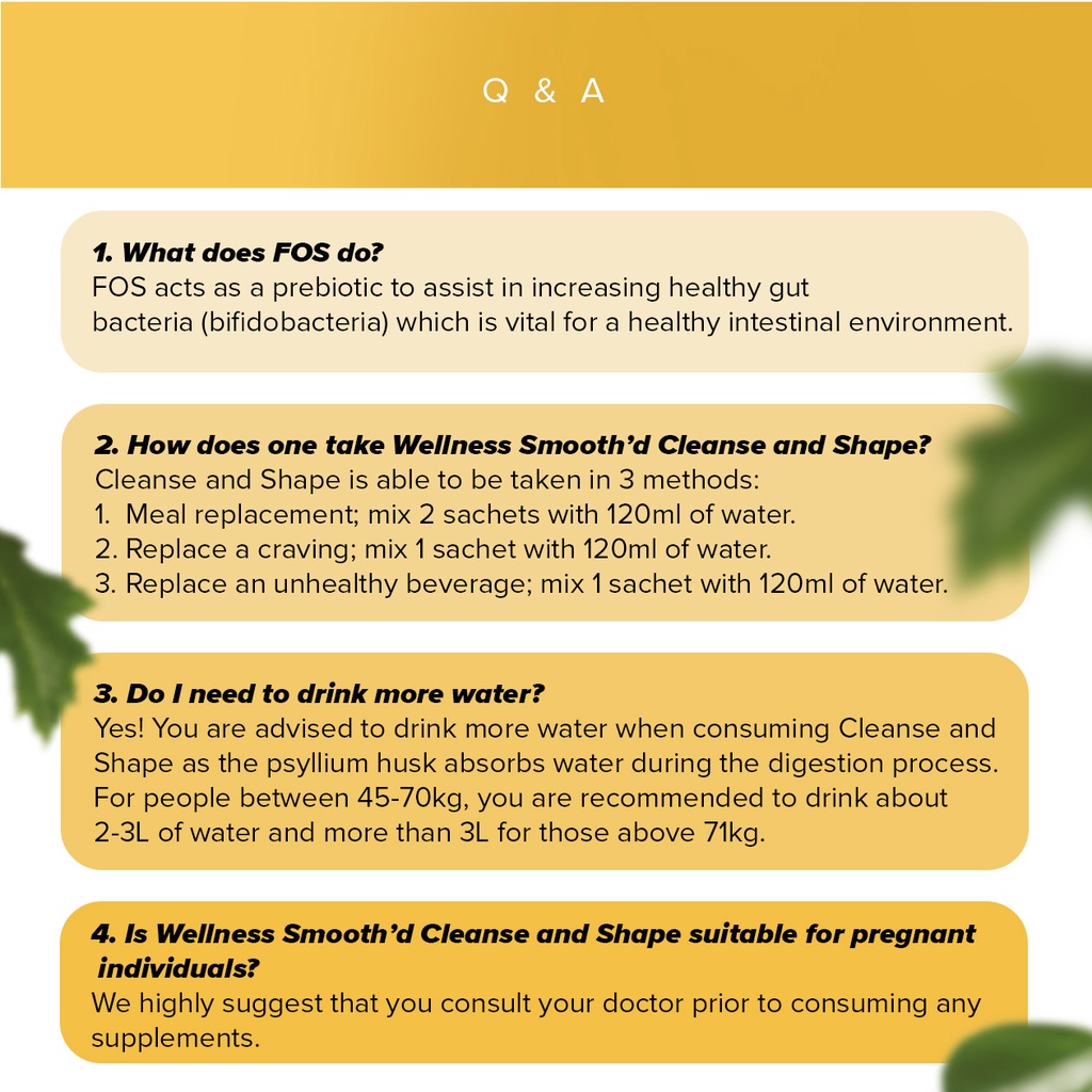 Kinohimitsu Wellness Smooth'D Cleanse & Shape Detox Supplement Sachet ...