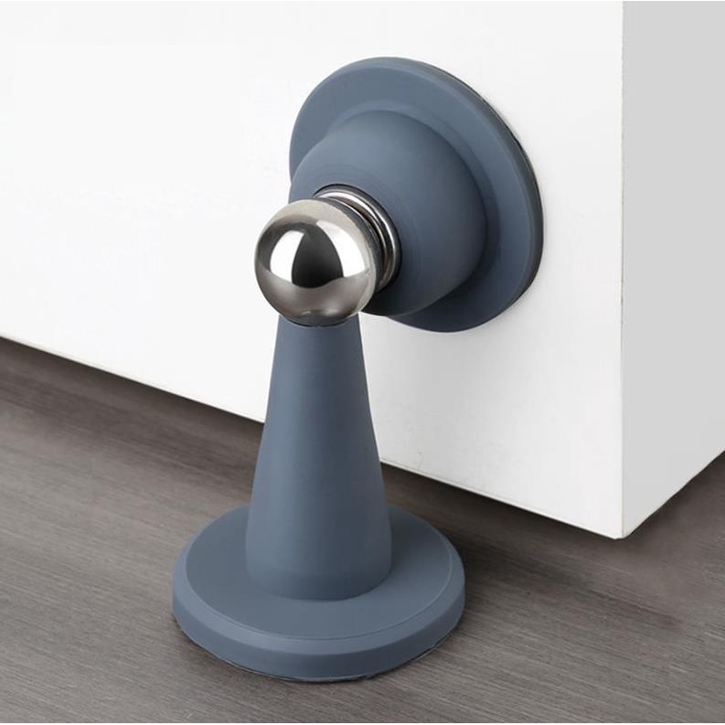 Silicone magnetic door stopper mute door stop punch-free door stopper ...