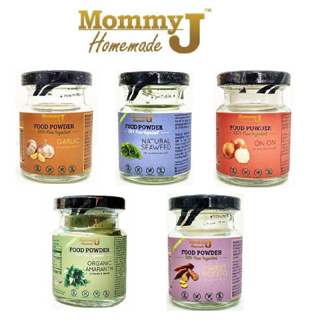 MommyJ - Baby Food Powder (100% Pure Ingredient, Whitebait, Anchovy ...