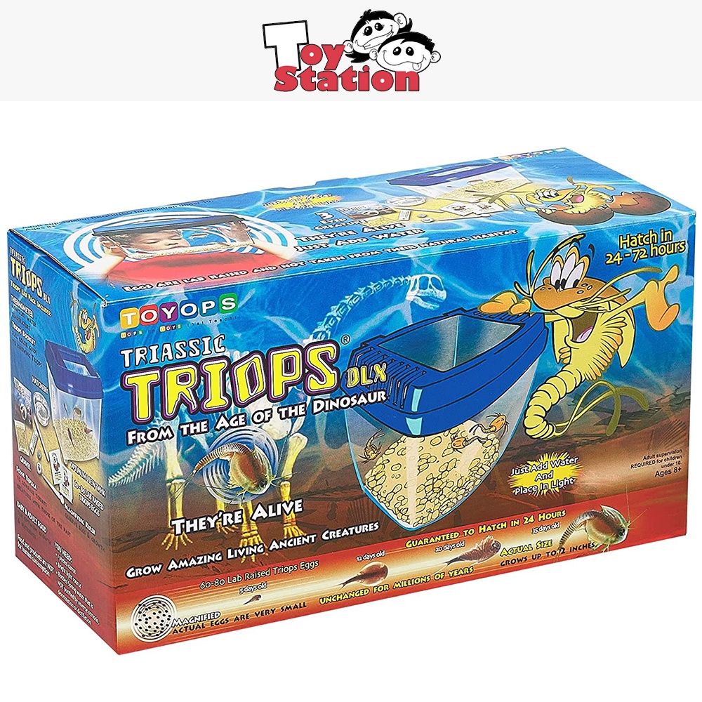 TOYOPS Triassic Triops Deluxe | From The Age Of The Dinosaur STEM Kit ...