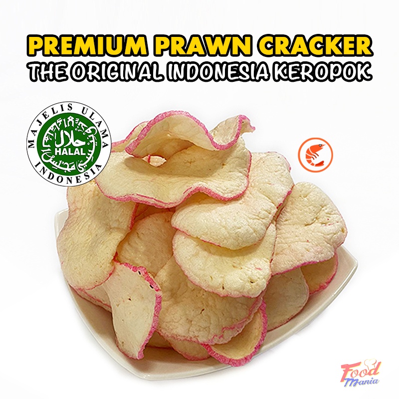 Prawn Crackers - Halal Keropok Udang, Shrimp Cracker Snacks, Kerupuk ...