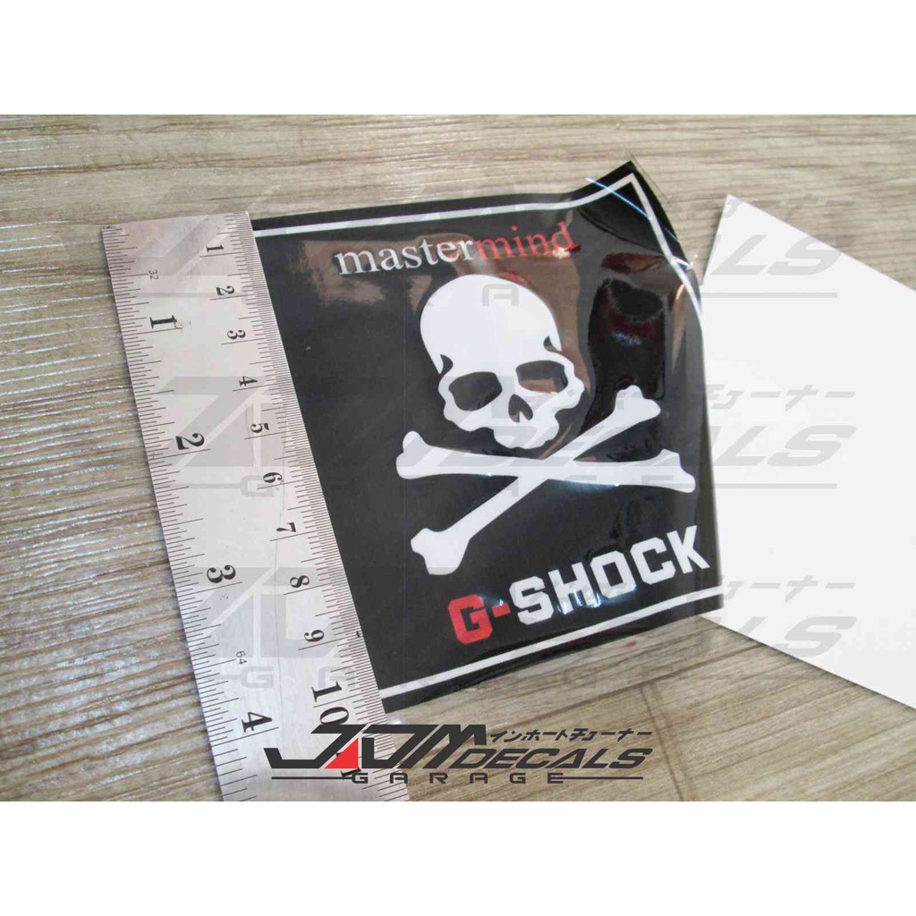 G-Shock Mastermind Window Decal Sticker | Shopee Singapore