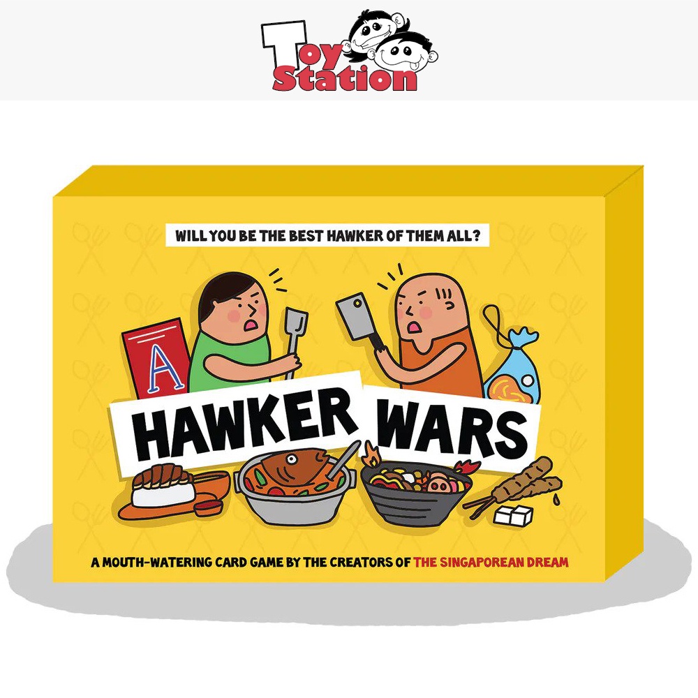 Authentic Hawker Wars Card Game By SYNT Studio | Shopee Singapore