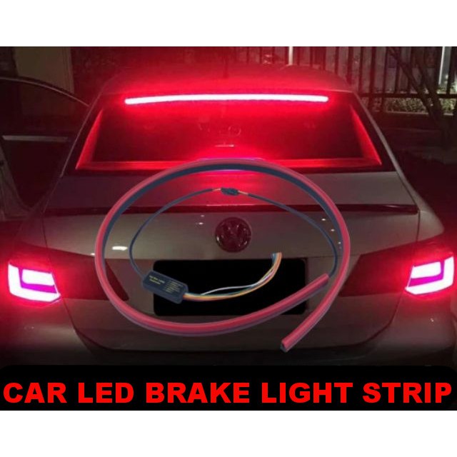90cm Car trunk LED Brake Light Strip Lamp Driving DRL Turn Signal ...