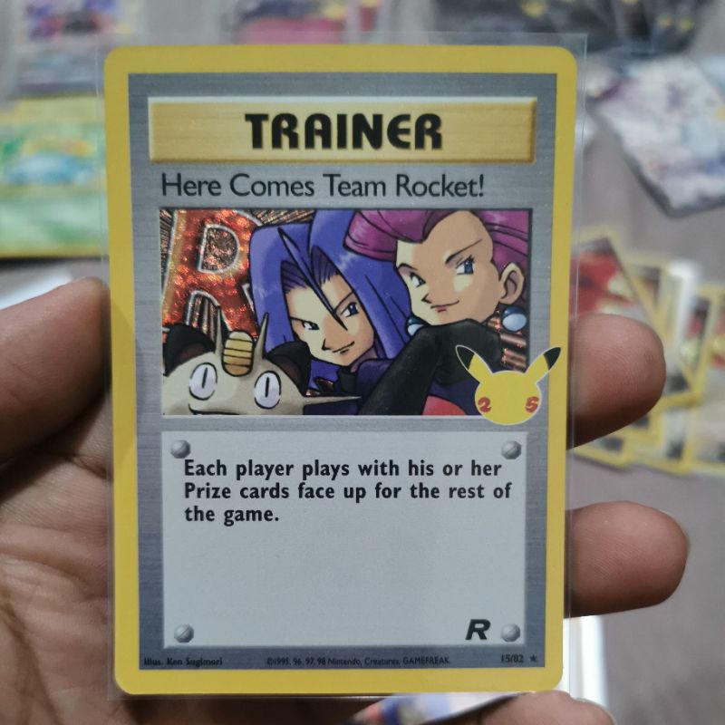 Pokemon TCG trading card Here Comes Team Rocket! - 15/82 - Holo ...