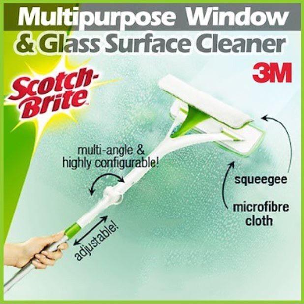 3M Scotch Brite Multipurpose Window Glass Surface Cleaner | Shopee ...