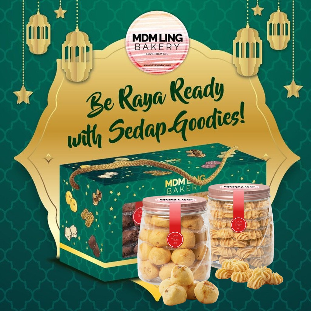 Hari Raya Special Gift Box Set (Premium Pineapple Balls + Butter ...