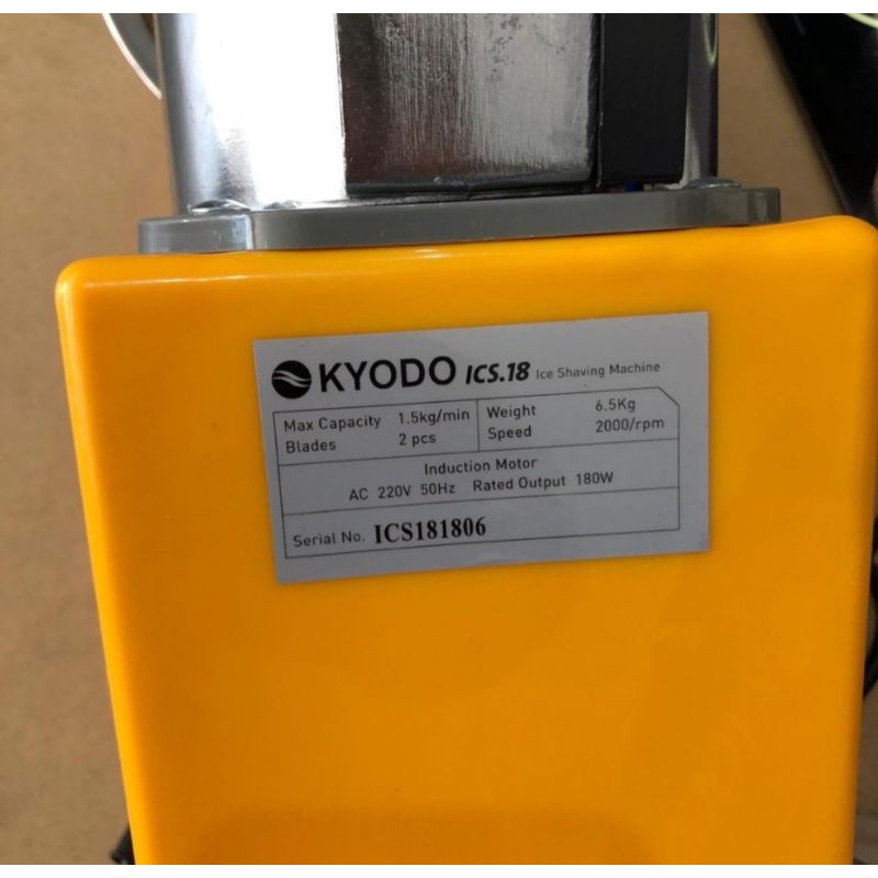 MESIN Kyodo - KYODO - KYODO Ice Shaving Machine | Shopee Singapore