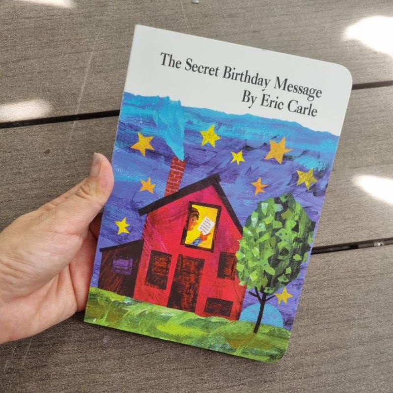 Eric Carle The Secret Birthday Message ( board book) | Shopee Singapore