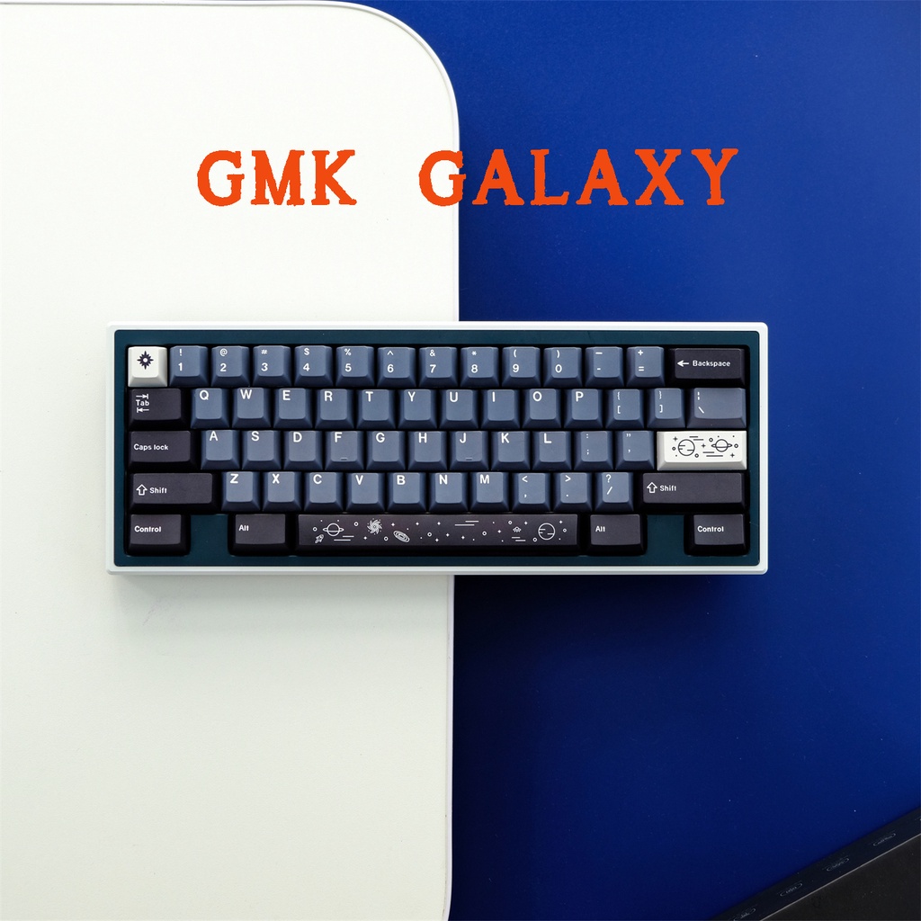 GMK Galaxy keycaps cherry profile Dye-Sublimation PBT keycap 129keys 64 ...
