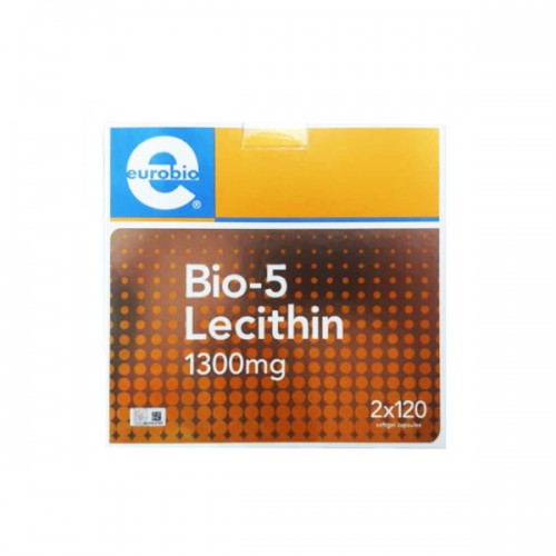 Eurobio Bio-5 Lecithin 1300mg ( 120's / 2x120's Softgel Capsules ...