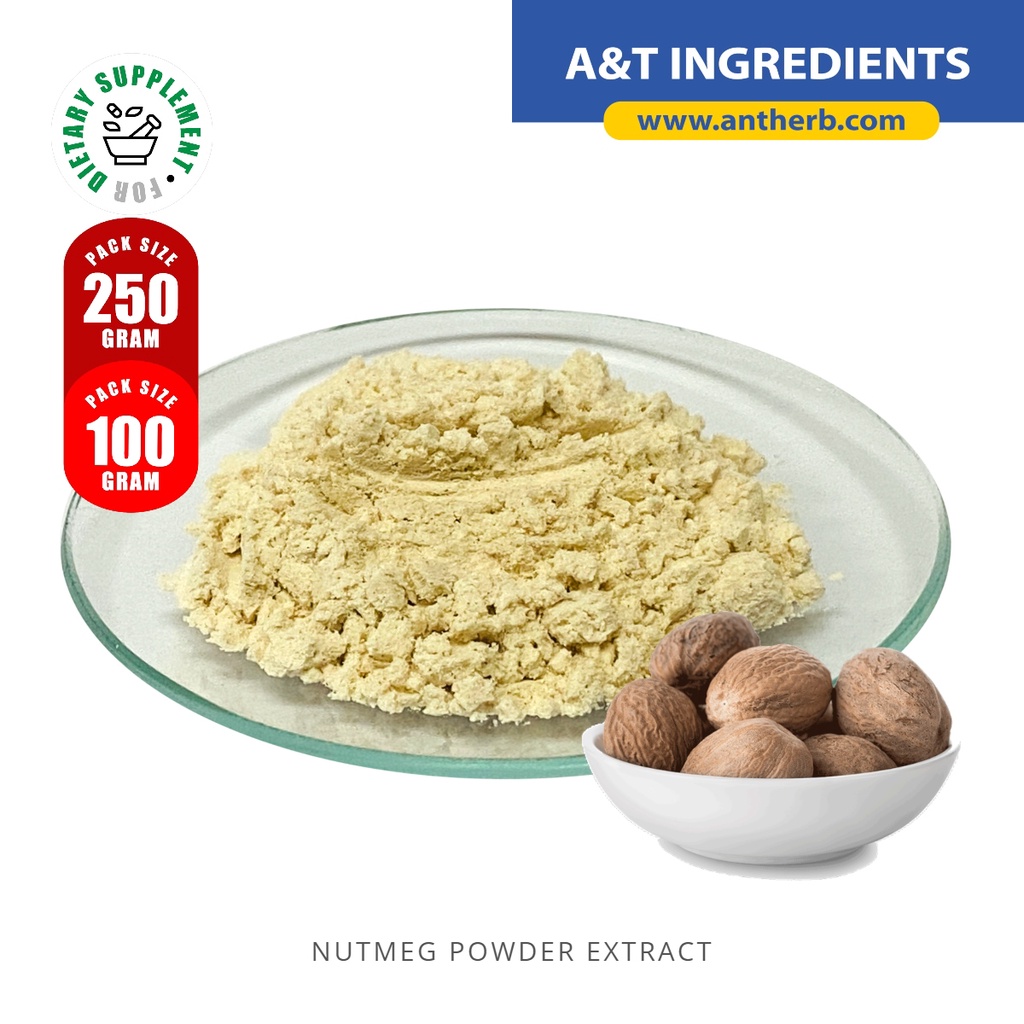 [100g/250g] Nutmeg / Jaiphal / Buah Pala Powder Extract - HALAL ...
