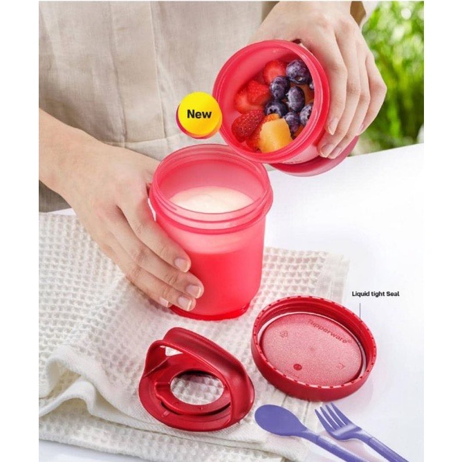 Tupperware Twist N Snack (200ml + 300ml) | Shopee Singapore