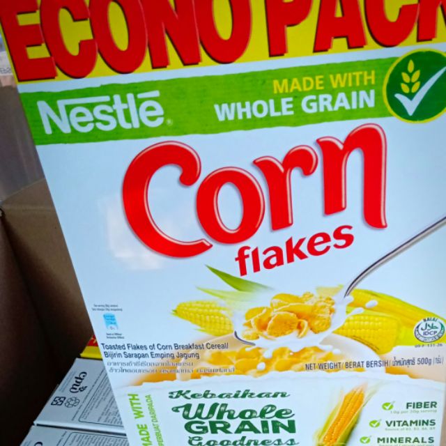 Corn flakes Nestle econo pack 500g | Shopee Singapore