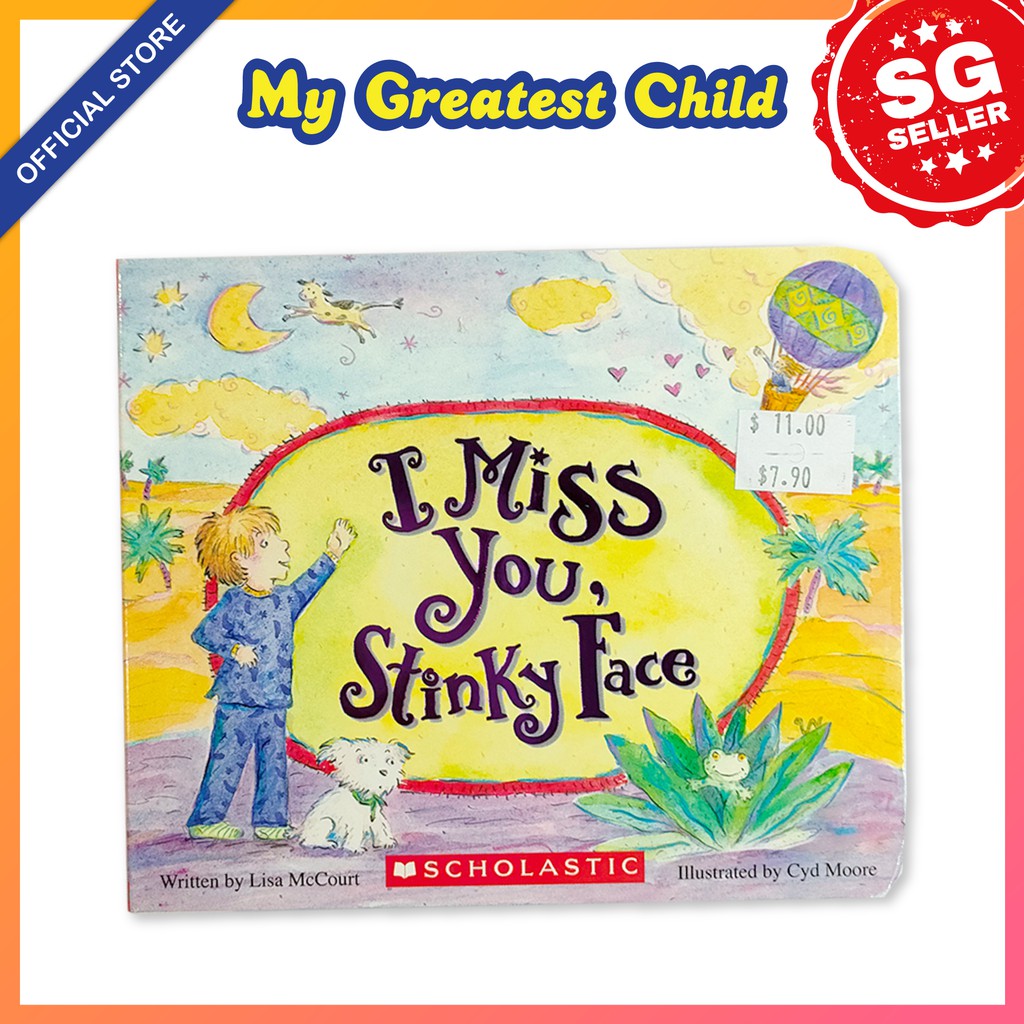 [Ready Stock] (Aged 3-5) Scholastic Books: I Miss You, Stinky Face by ...