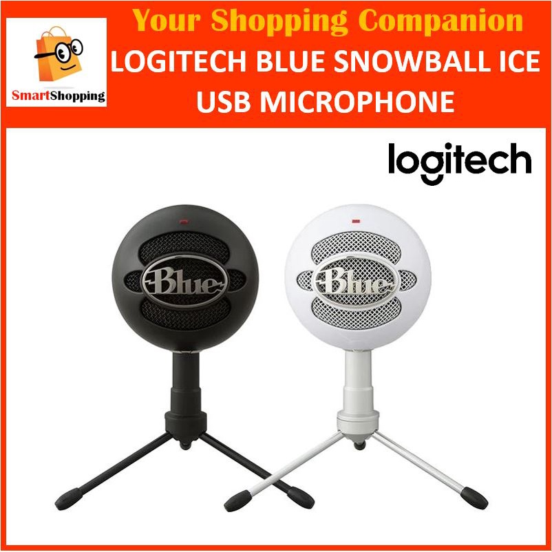 Logitech For Creators - Blue Snowball Ice USB Plug & Play Microphone ...