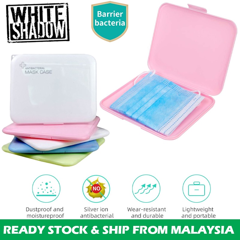 KN95 Mask Storage Box Portable Hygiene Case Storage Masks for ...