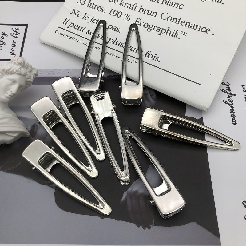 1Pcs Metal Hairpin Hollow Water Drop Hair Clip Hair Accessory | Shopee ...