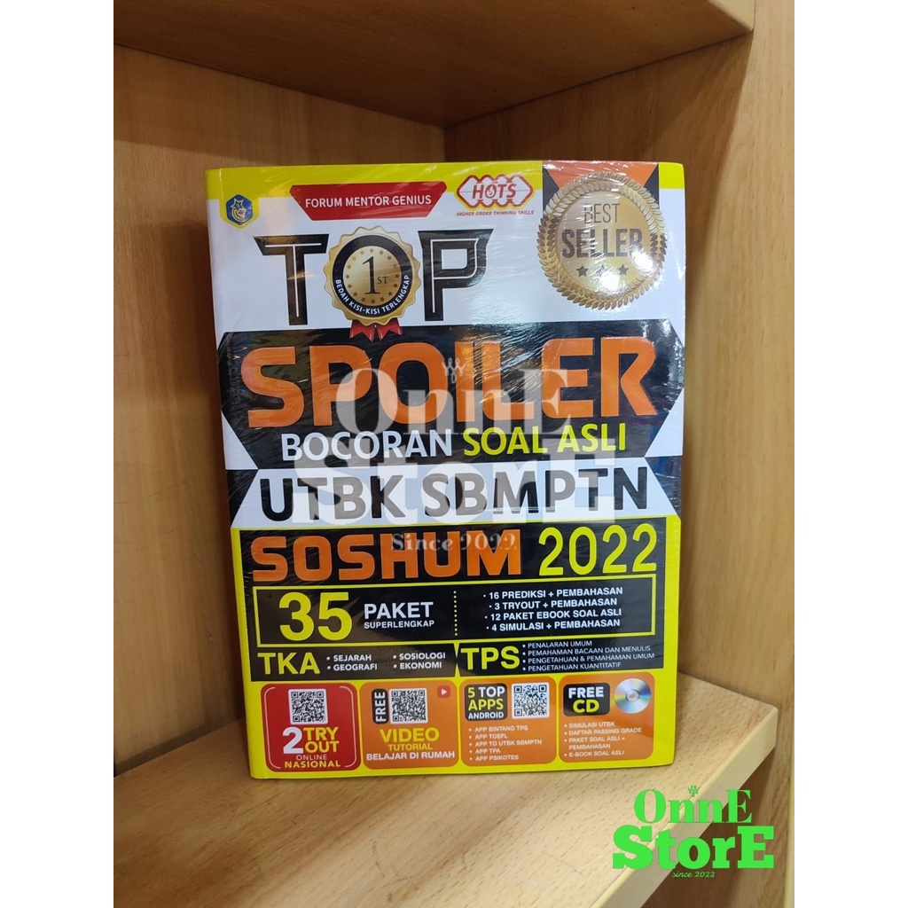 Top SPOILER Book Original Problem UTBK SBMPTN SOSHUM 2022 + CD | Shopee ...