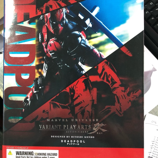 Deadpool play arts kai bootleg Shopee Singapore