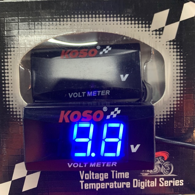 VOLTMETER KOSO UNIVERSAL (ALL BIKE USE) | Shopee Singapore