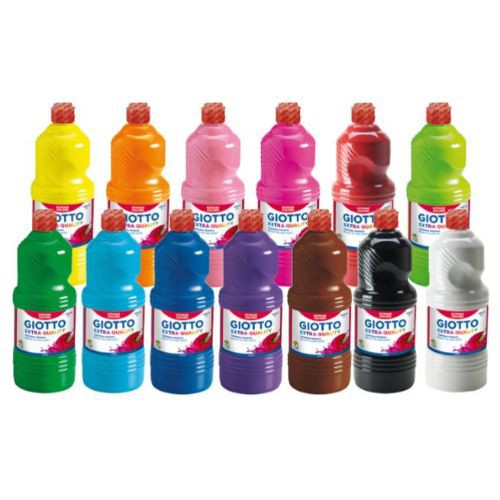 Giotto Extra Quality Washable Paint 500ml/ 1000ml | Shopee Singapore
