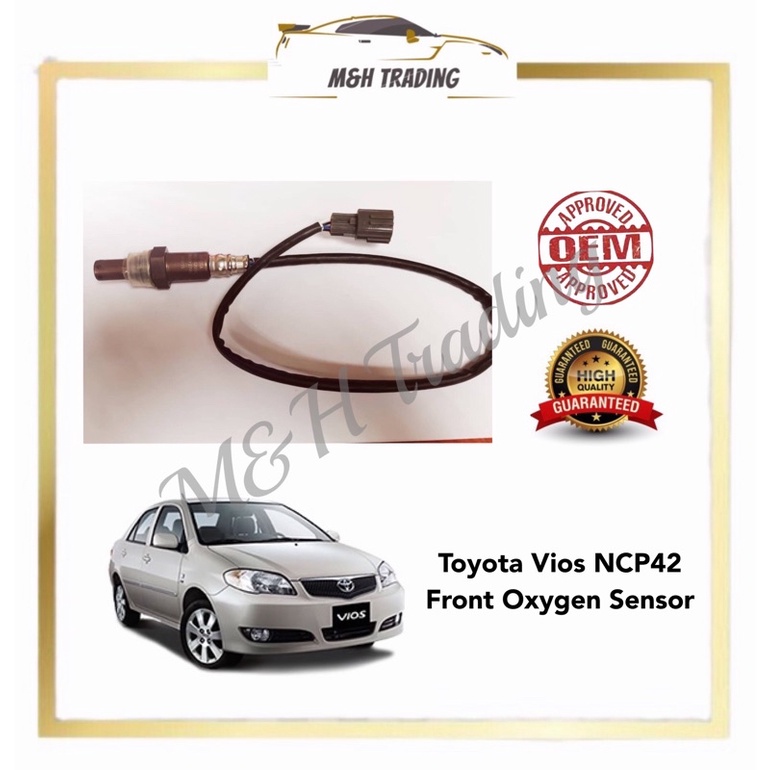 Toyota Vios NCP42 Front Oxygen Exhaust O2 Sensor Lambda Oxy 89465-52050 ...