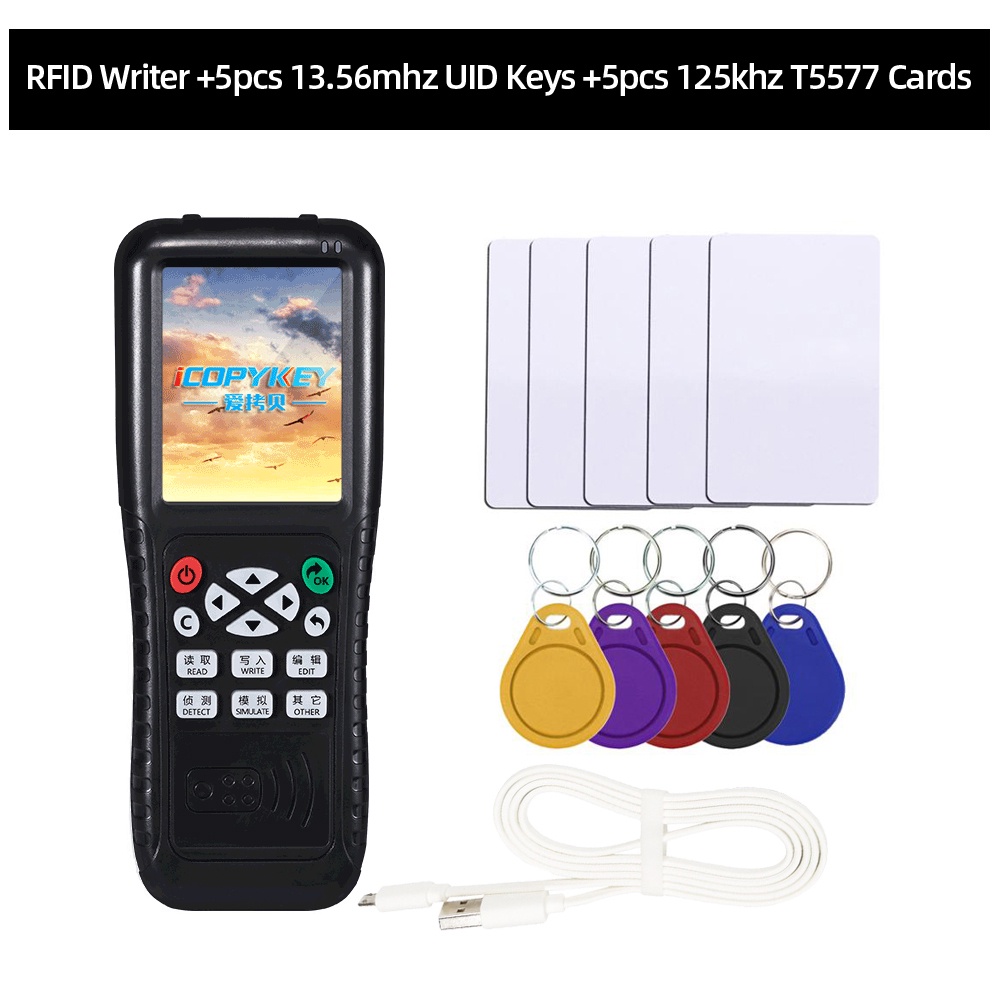 iCopy RFID Copier with Full Decode Function Smart Card Key 3 5 8 ...
