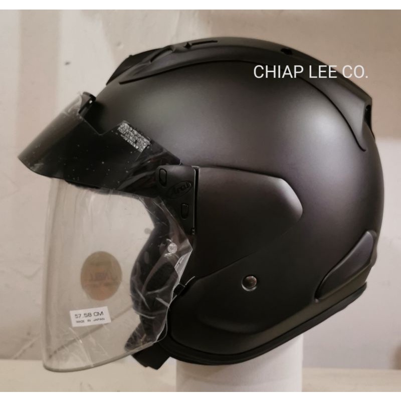 Arai VZ RAM PLUS flat black (NEW) PSB approved | Shopee Singapore