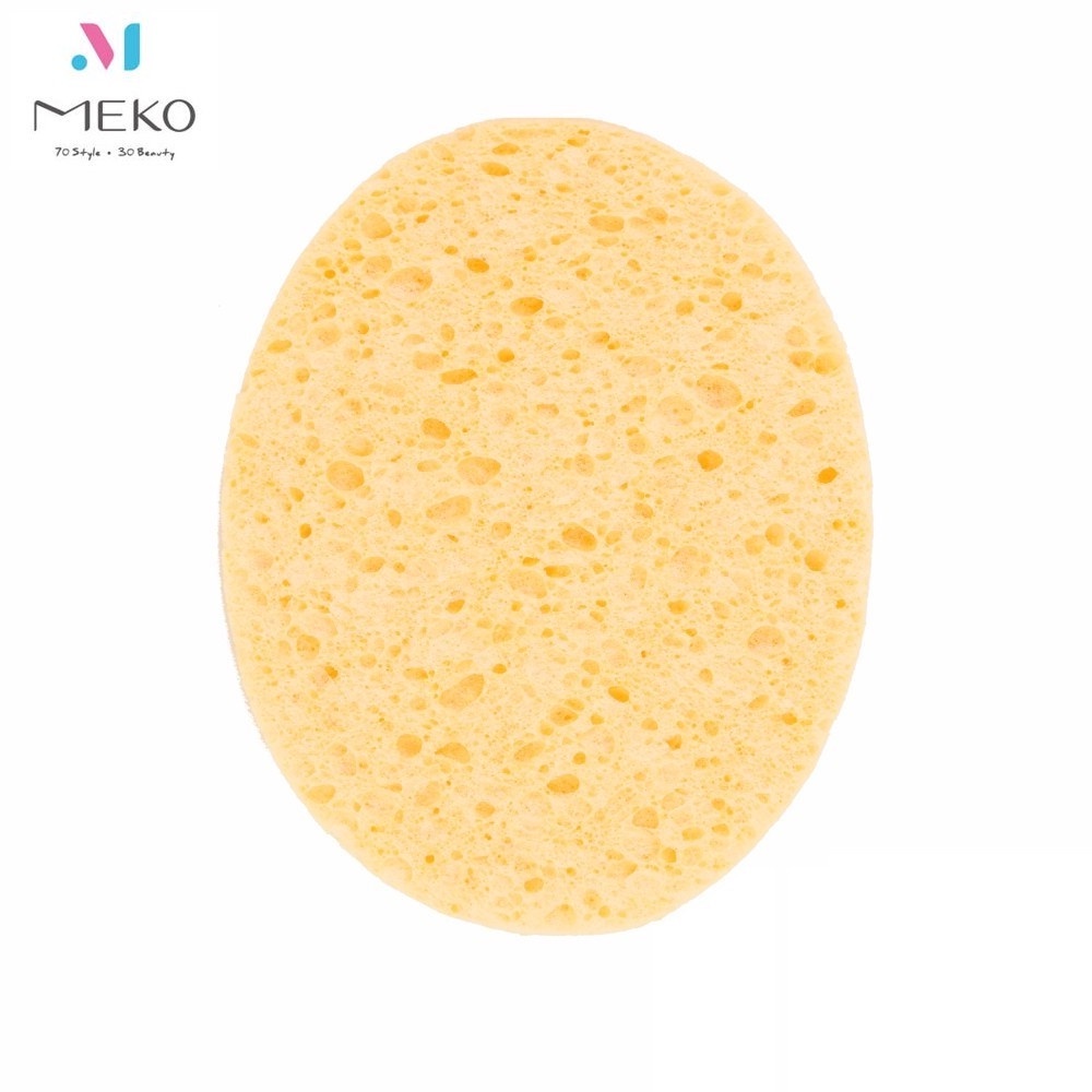 MEKO Wood Pulp Face Wash Sponge/Wood Sponge (Thickness About 1cm) C-027 ...