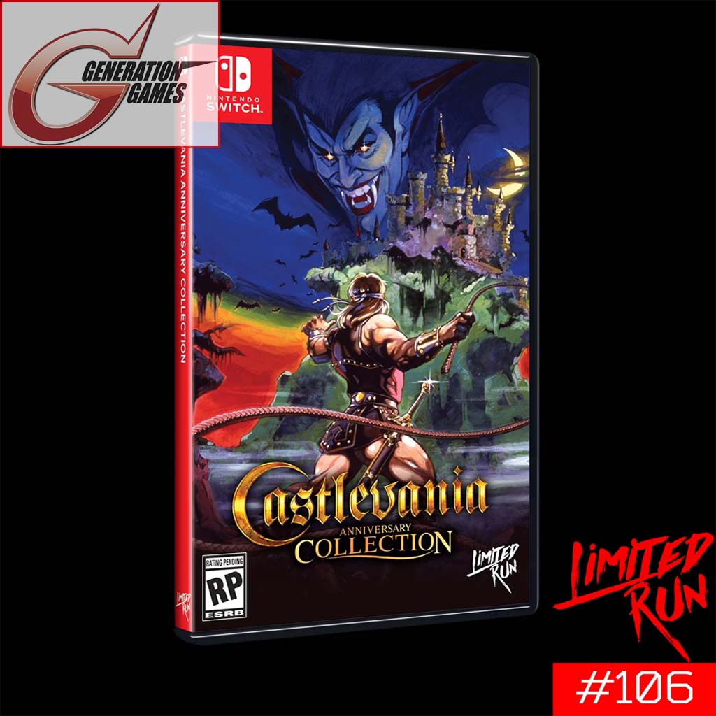 Nintendo Switch Castlevania Anniversary Collection (US English ...