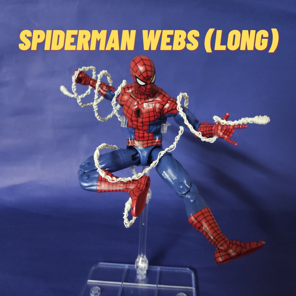 Spider-Man Webs Accessories (Long) for Marvel Legends | Shopee Singapore