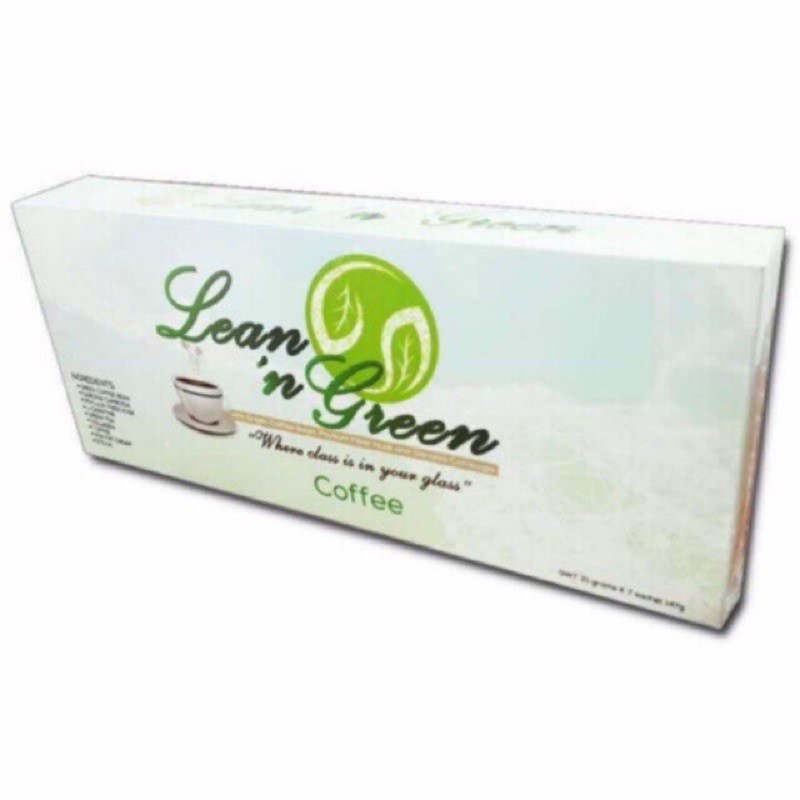 LEAN N GREEN coffee and effective! | Shopee Singapore