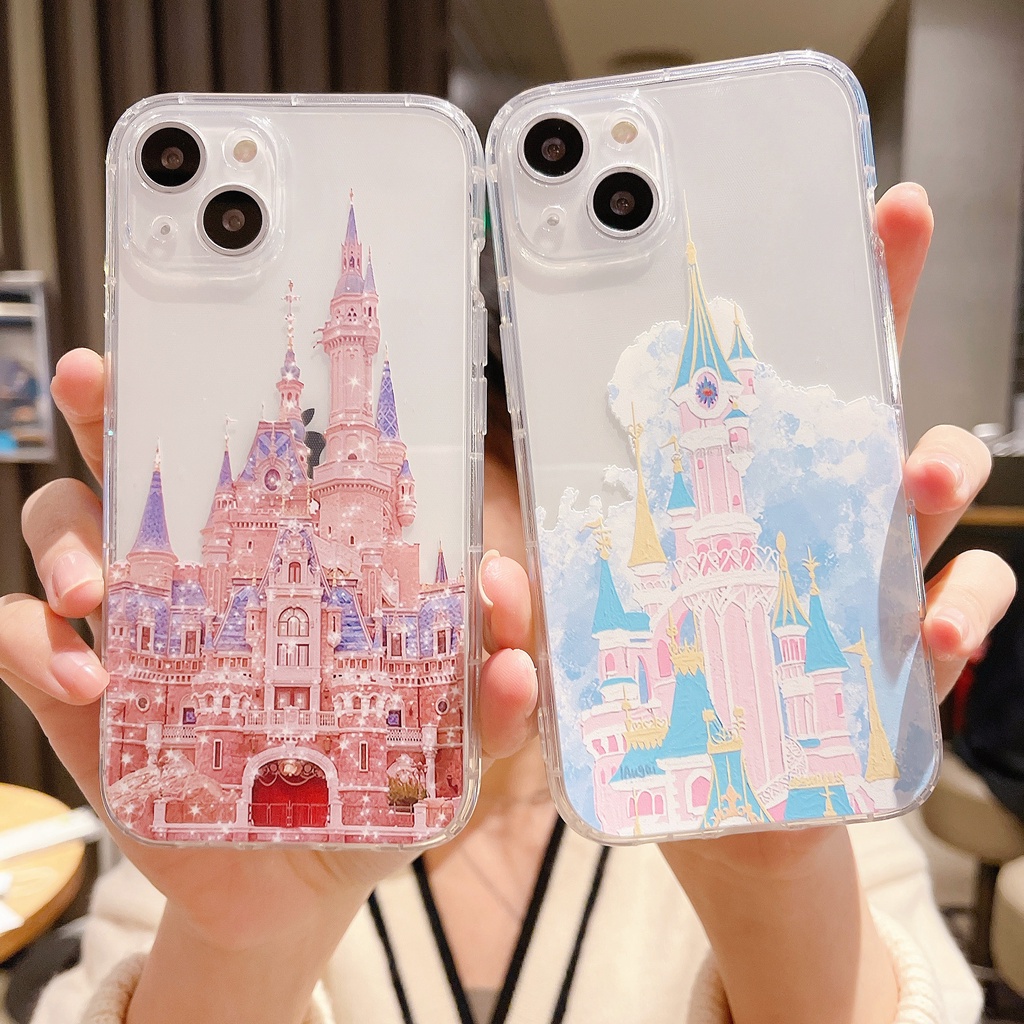 Disney Castle Protective Case Phone Shock-Resistant Suitable For Iphone ...