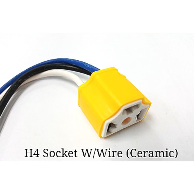 CAR BULB H4 SOCKET (CERAMIC) | Shopee Singapore