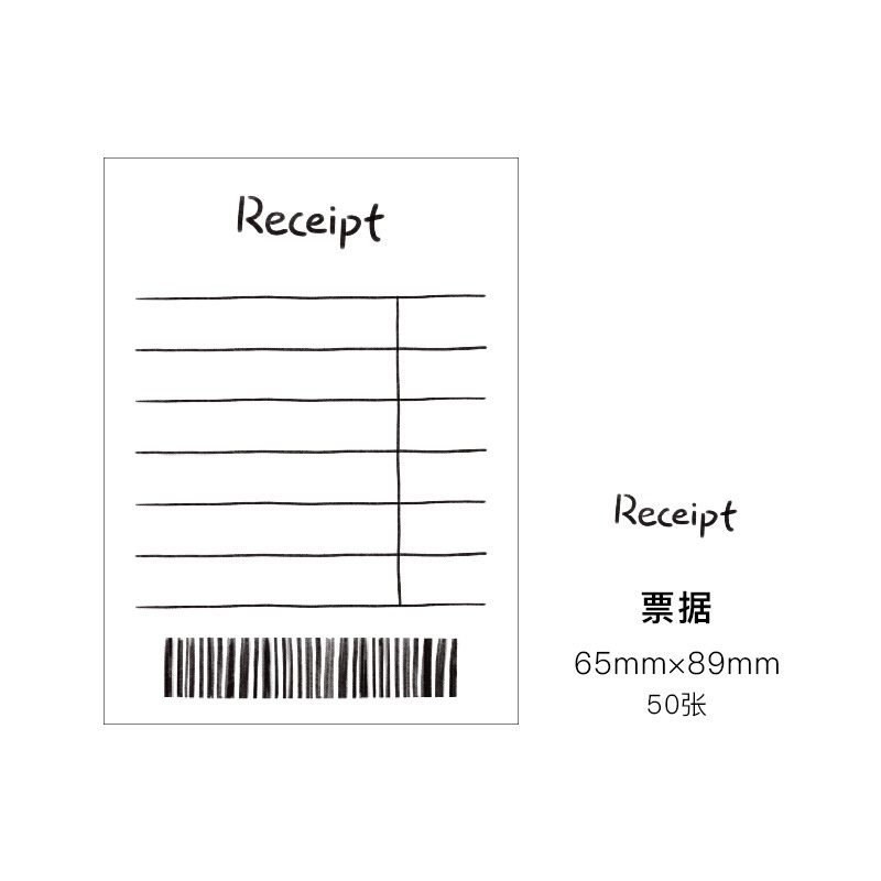 50pcs Korea ins note paper creative cute plan punch-in note book small ...