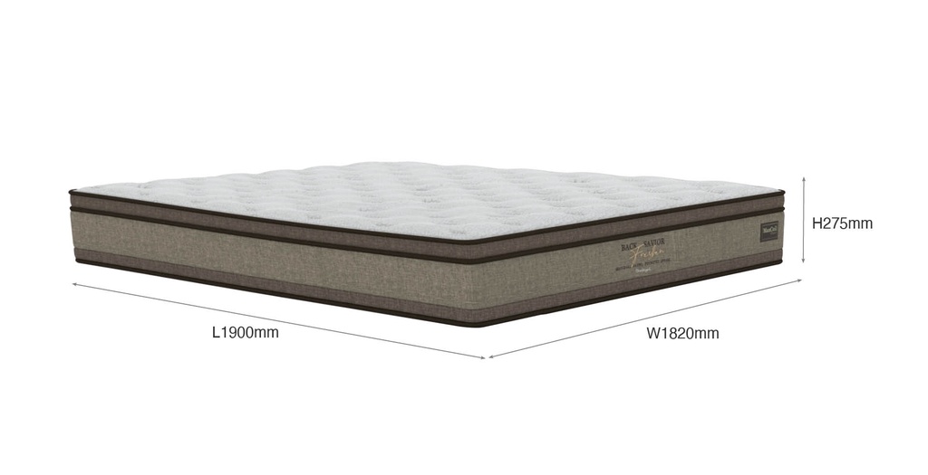 [Pre-Order] MaxCoil Back Savior Freshen 10.5" Pocketed Spring Mattress ...