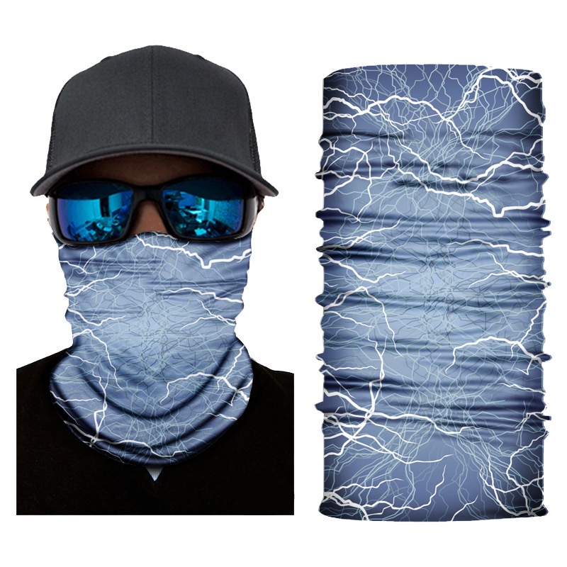 Face Mask 3D Printed Buff Bandana Balaclava Anti Dust Motorcycle ...