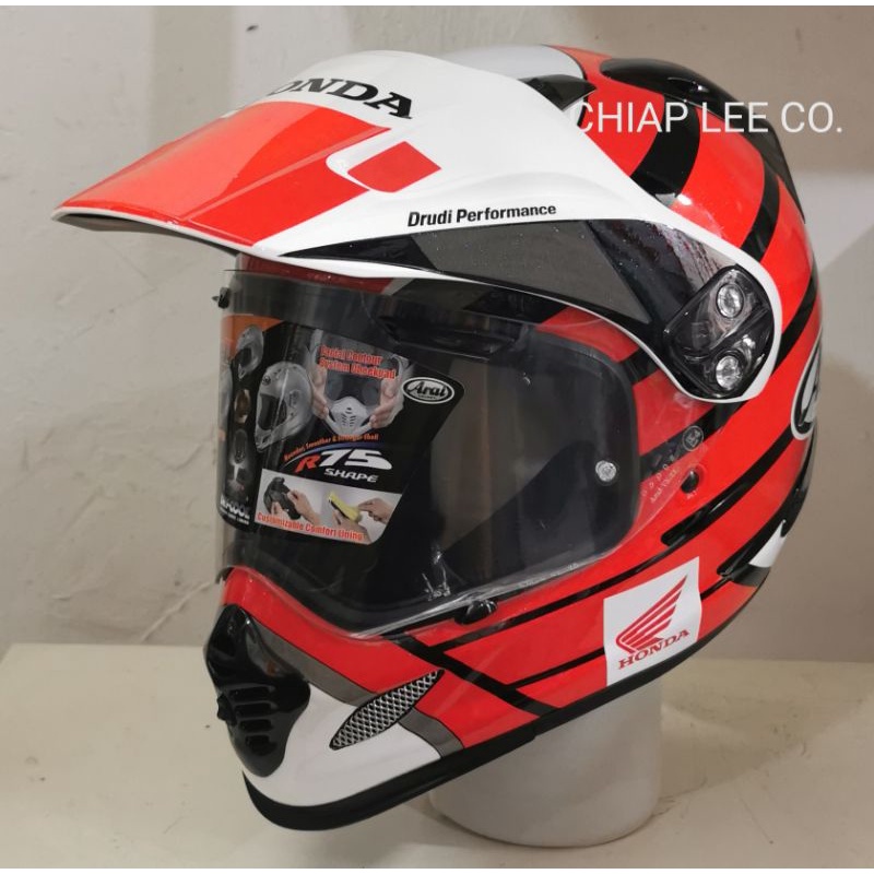 Arai TOUR X4 HONDA red (NEW) PSB Approved | Shopee Singapore