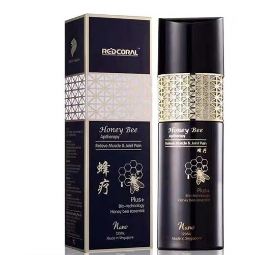 REDCORAL Apitherapy HONEY BEE 120ml Relieve Muscle & Joint Pains ...